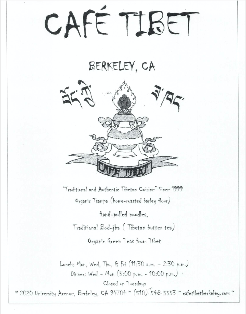 Our Menu – cafetibetberkeley.com